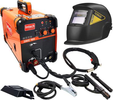 Maquina De Solda Inversora Multiprocesso Mig 160 Tig Eletrodo Intech ...