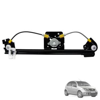 Maquina De Vidro Elétrico Citroen C3 2003 a 2008 Dianteiro LD ...