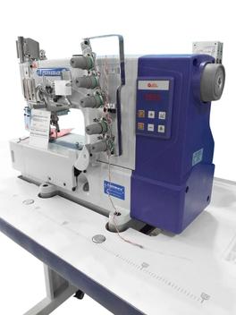 Máquina Galoneira LANMAX Base Plana 3 Agulhas Direct Drive LM-650001CB ...