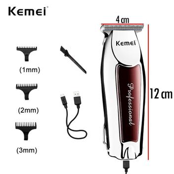 Maquina Kemei Sem Fio E Recarregável Bivolt - Relet - Máquina de Cortar Cabelo - Magazine Luiza