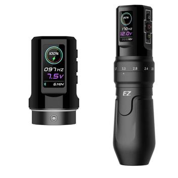 Máquina Pen Tattoo Tatuagem Ez P3 Pro Curso Ajustável - Máquina de Tatuagem - Magazine Luiza