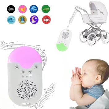 Máquina som ruído branco acalmar sons para bebê dormir - Music Ligth ...