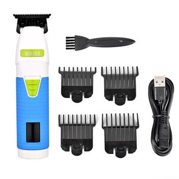 Maquina Wmark Ng 318 Acabamento Branco E Azul Profissional - Aparador ...