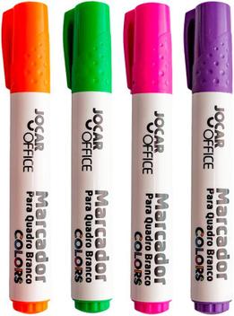 Marcador Lousa Branca Jocar Office Colors 4 Cores - Roupa Íntima ...
