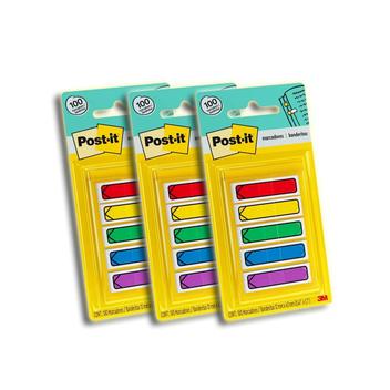 Marcador Página Adesivo Post-it Flags Setas Sortidos 100 Fls - 3M ...