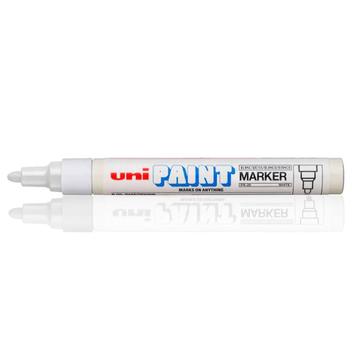 Marcador Perm. Uni Paint Px-20 White - UNIBALL - Marcador Esferográfico ...