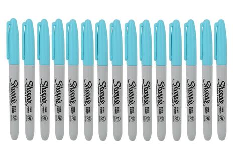 Marcador permanente Sharpie Fine Point Rainshower - 12 unidades ...
