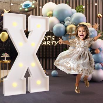 Marquee Light Up Letters imprsv 91 cm para decoração de festa Letter X ...