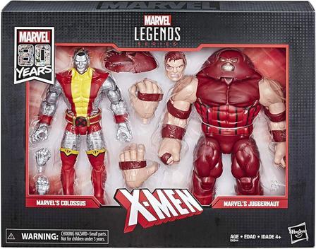 Marvel Legends Colossus & Juggernaut 80th Anniversary X-Men - Hasbro ...