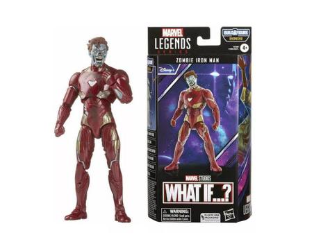 Marvel Legends Homem De Ferro Zombie What If - F3700 Hasbro - Boneco ...
