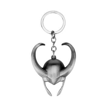 Marvel Loki Chaveiro Vingadores Supervillain Capacete Pingente Deus Das Mentiras Chaveiro ...