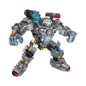 Marvel Spiderman Iron Man Venom Capitão Hawk Deadpool Blocos De ...