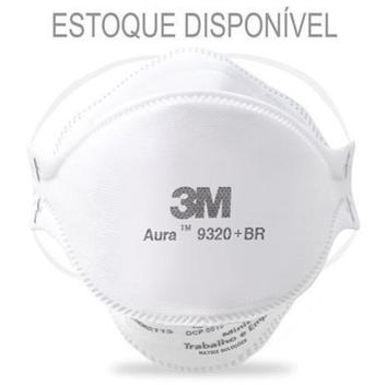 Máscara 3M Aura 9320+BR 1 UNIDADE - Máscara Facial Descartável ...
