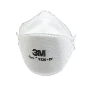 Mascara 3m aura 9320 pff2 n95 s/ valvula - Máscara Facial Descartável / Reutilizável - Magazine ...