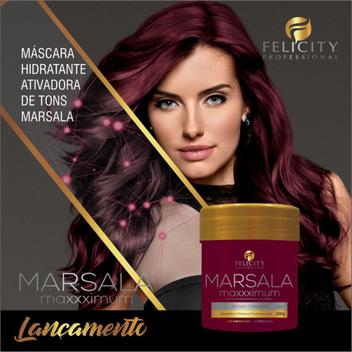 Máscara Ativadora de Tom Marsala Felicity 500g - Matizador - Magazine Luiza