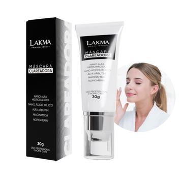 Máscara Clareadora 30g Lakma Tratamento Facial e Corporal - Máscara ...