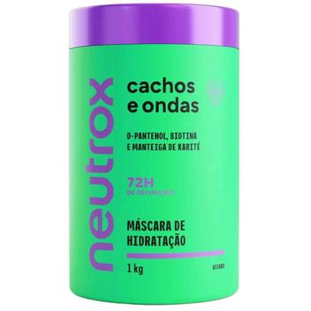 Máscara De Hidratação 1kg - Neutrox Cachos e Ondas - Máscara Capilar ...