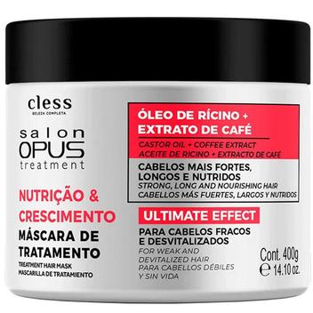 Máscara de Tratamento Capilar Salonopus Nutrição Crescimento - Cless ...