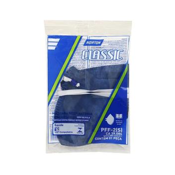 Máscara Descartável Norton Classic PFF2 Sem Válvula - Embalagem com 50 ...