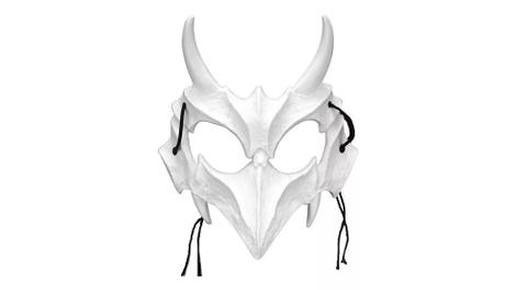 Mascara Dragão Japones Skeleton Caveira Esqueleto Dente M1 - MC ...