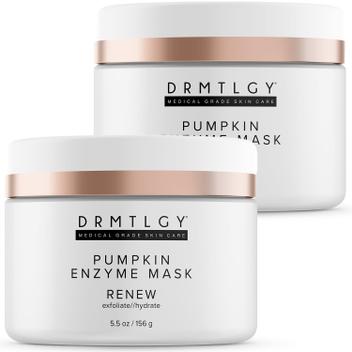 Máscara Facial DRMTLGY Pumpkin Enzyme com Jojoba - 2 Unidades (160ml ...