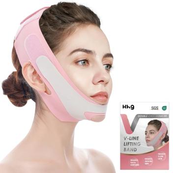 Máscara Facial KHG Infravermelho Longo - V Line para Contorno do Rosto ...