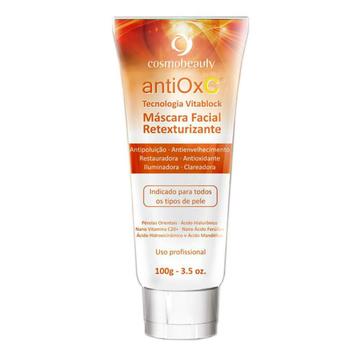 Máscara Facial Retexturizante Antiox C Cosmobeauty - Máscara Facial ...