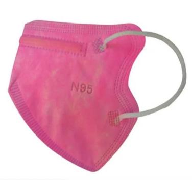 MÁSCARA INFANTIL N95 / KN95 / PFF2 10 UN. COLORIDAS Pink - Exmedi ...