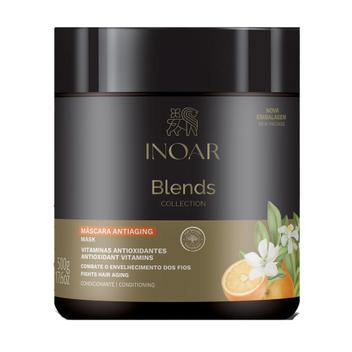 Máscara Inoar Antiaging Blends Collection Vitaminas Antioxidantes 500g ...