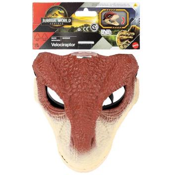 Máscara Jurassic World Rebirth Velociraptor - Mattel - Máscara de Festa ...
