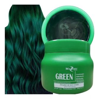 Mascara Matizadora Cor Verde Green Mairibel 250g Pinta Cabel - Mairibel ...