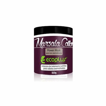 Máscara Matizadora Ecoplus Marsala 500G - Máscara Capilar - Magazine Luiza