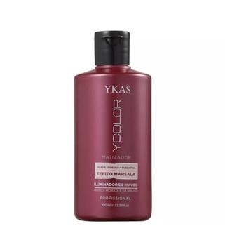 Máscara Matizadora Efeito Marsala Ykas Ycolor 100Ml - Matizador ...
