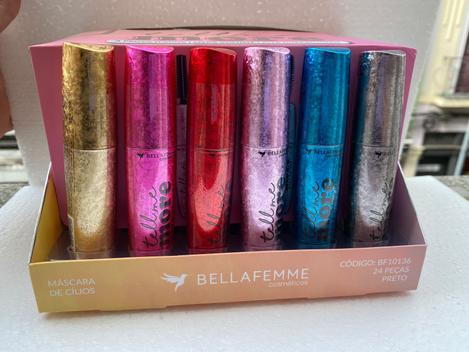 Máscara Para Cílios Tell me More Super Volume A Prova D' Água -Bella Femme CURVATURA - COR ...