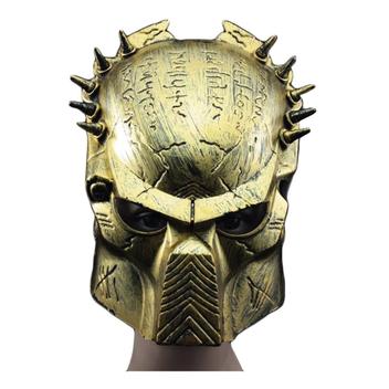 Máscara Predador Dourada para Fantasias - Extra Festas - Máscara de ...