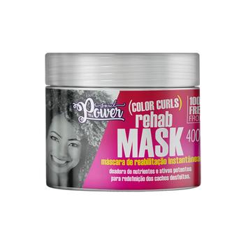 Mascara Reabilitação Instantânea Rehab Color Curls Soul Power 400g ...