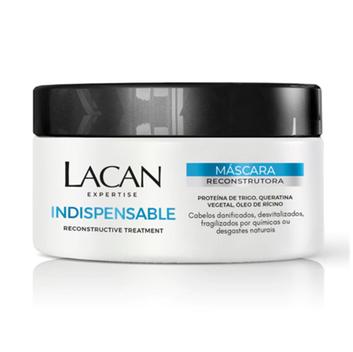 Máscara Reconstrutora Indispensable Lacan 300g - Máscara Capilar - Magazine Luiza