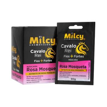 Máscara Tratamento Capilar Milcy Sachet Rosa Mosqueta 30g (Unitário ...