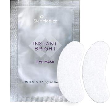Máscaras para os olhos SkinMedica Instant Bright Under Eye Patches 6 Ct - Máscara Facial ...