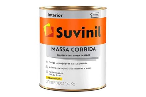 Massa Corrida 1,4kg - Suvinil - Massa Corrida - Magazine Luiza