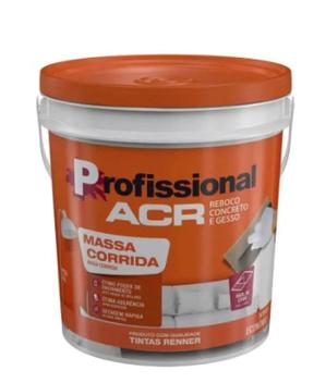 Massa Corrida Profissional Acr 25kg Renner - Massa Corrida - Magazine Luiza