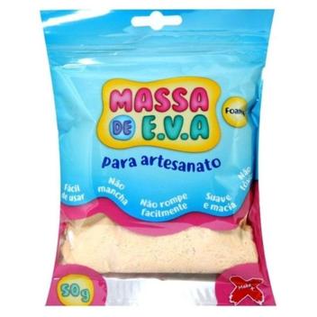 Massa De Eva Pele 50g UNIDADE Make+ - Massa de EVA - Magazine Luiza