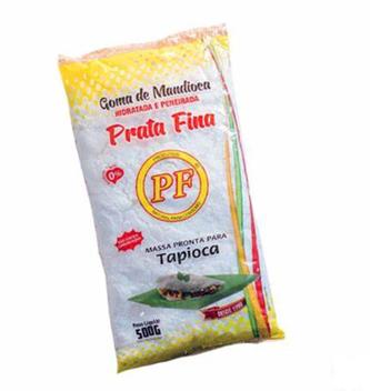 Massa Goma De Tapioca Nordestina Hidratada e Peneirada 1kg - Prata Fina ...