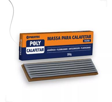 Massa para Calafetar 350g - 24 Unid - Pulvitec - Adesivo e Cola para ...