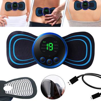 Massageador Portátil Recarregável Para Dor No Pescoço Elétrico USB ...