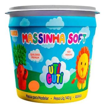 Massinha De Modelar Soft Uti Guti - 140g - Diversas Cores - Massinha ...