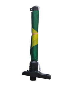 Mastro Porta Bandeira Retrátil 25,5 cm Preto C/ Bandeira - Noster ...