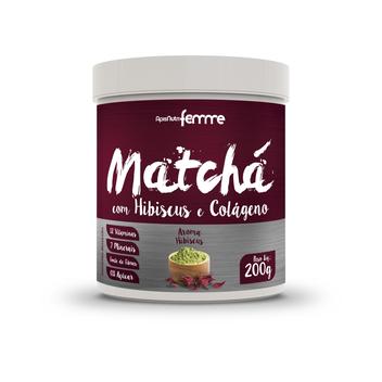 Matchá Solúvel Com Hibiscus E Colágeno ( 200G) - Apisnutri - Colágeno ...