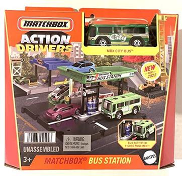 Matchbox - Drivers de Ação - Rodoviária - MBX City Bus - Novo 2022 ...