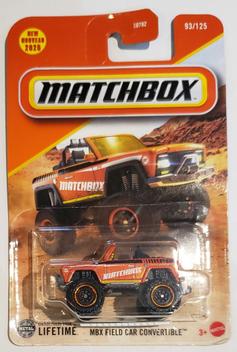Matchbox - MBX Field Car Convertible - Mattel - Carrinhos e Cia ...